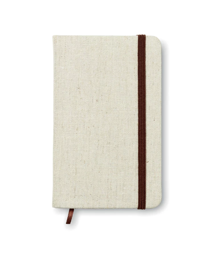 A6 CANVAS NOTEBOOK LINED