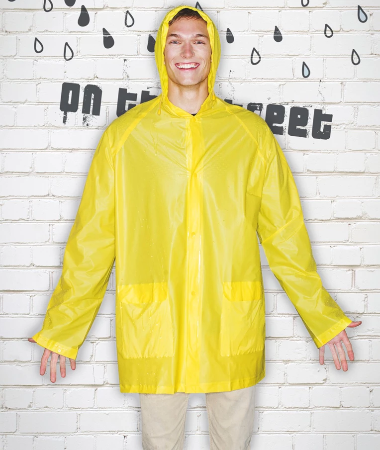 BLADO - PVC RAINCOAT WITH HOOD
