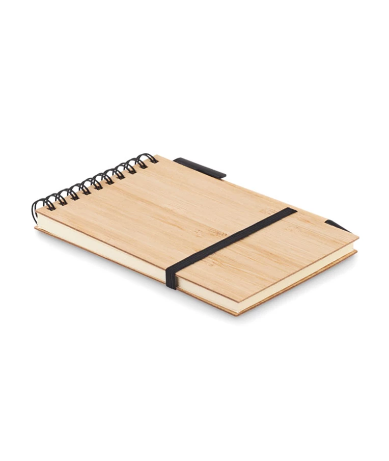 SONORABAM - A6 BAMBOO NOTEPAD SET
