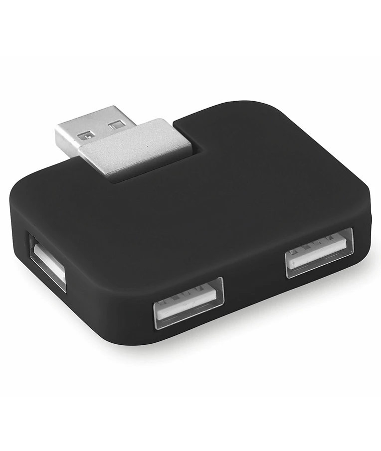 SQUARE - 4 PORT USB HUB