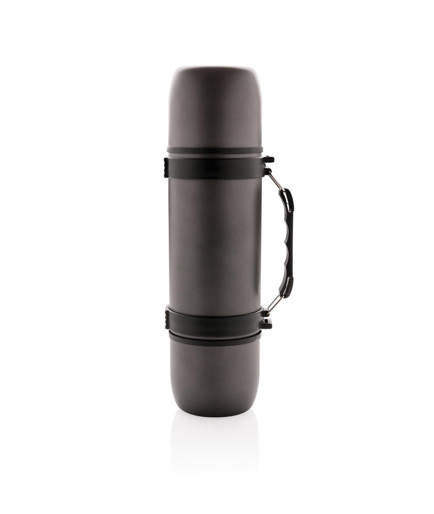 SWISS PEAK VACUUM FLASK WITH 2 CUPS