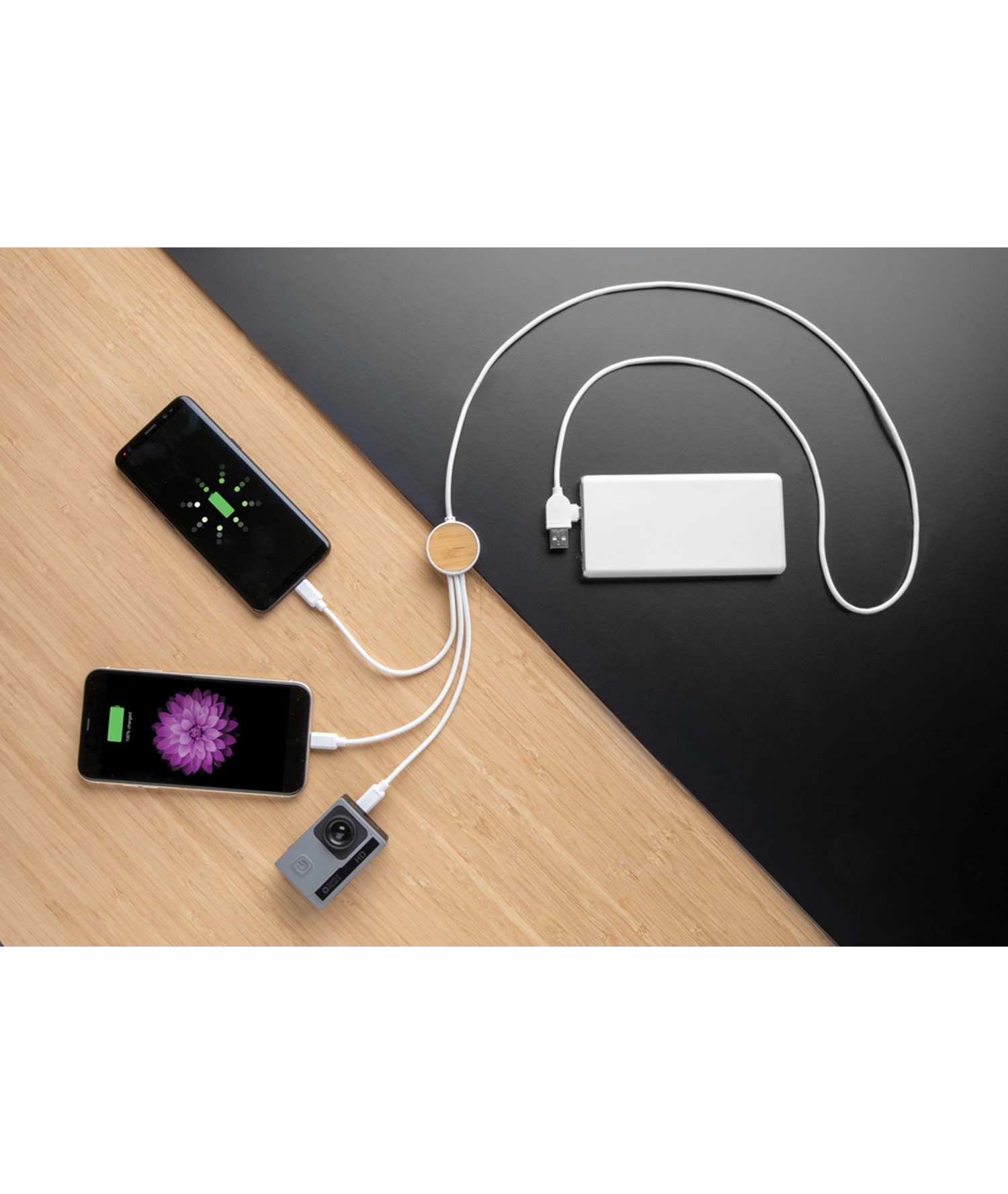 CÂBLE ONTARIO 6-EN-1 EN PLASTIQUE RECYCLÉ RCS